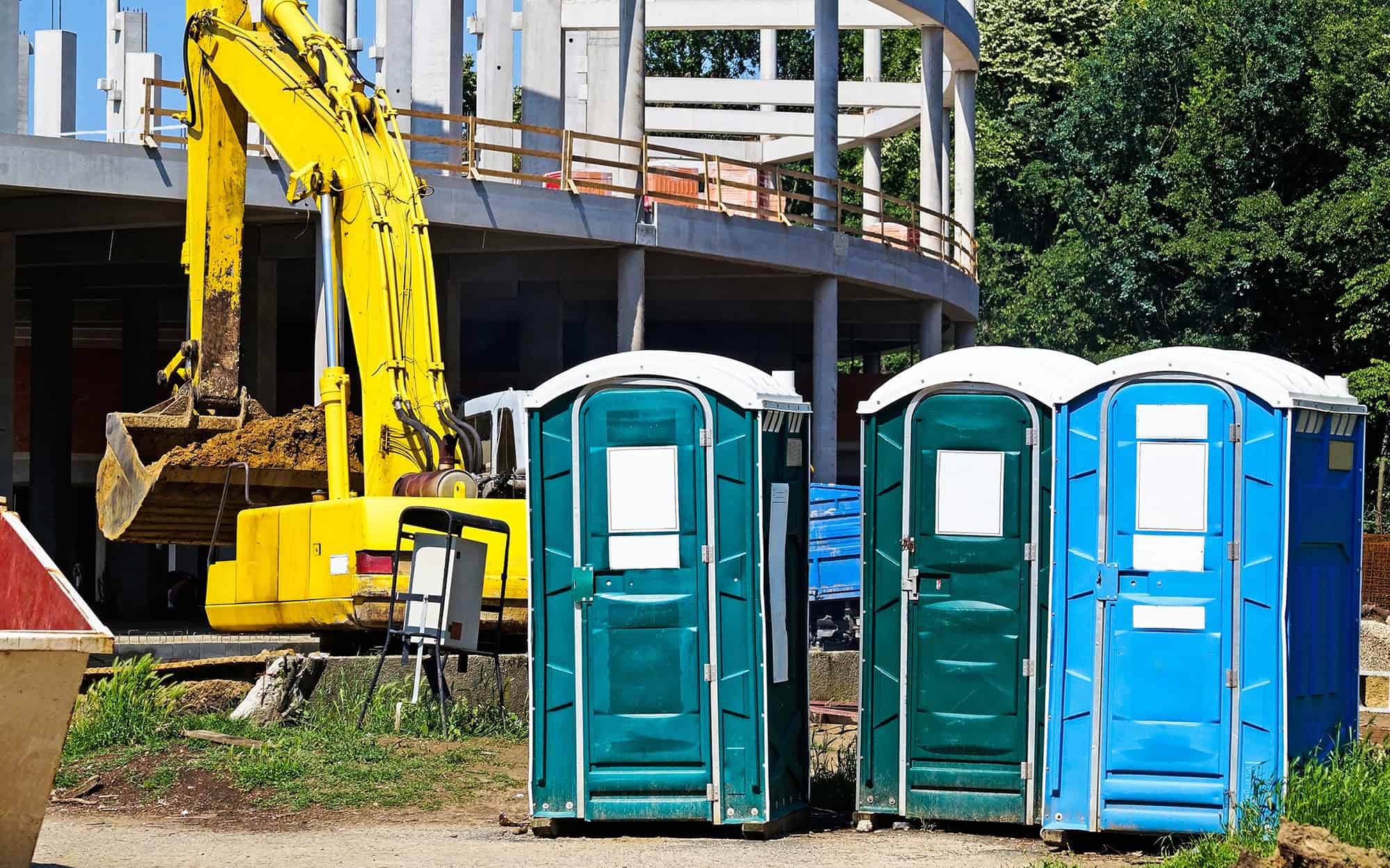 Portable Toilet for Construction Sites | R& R Sanitation